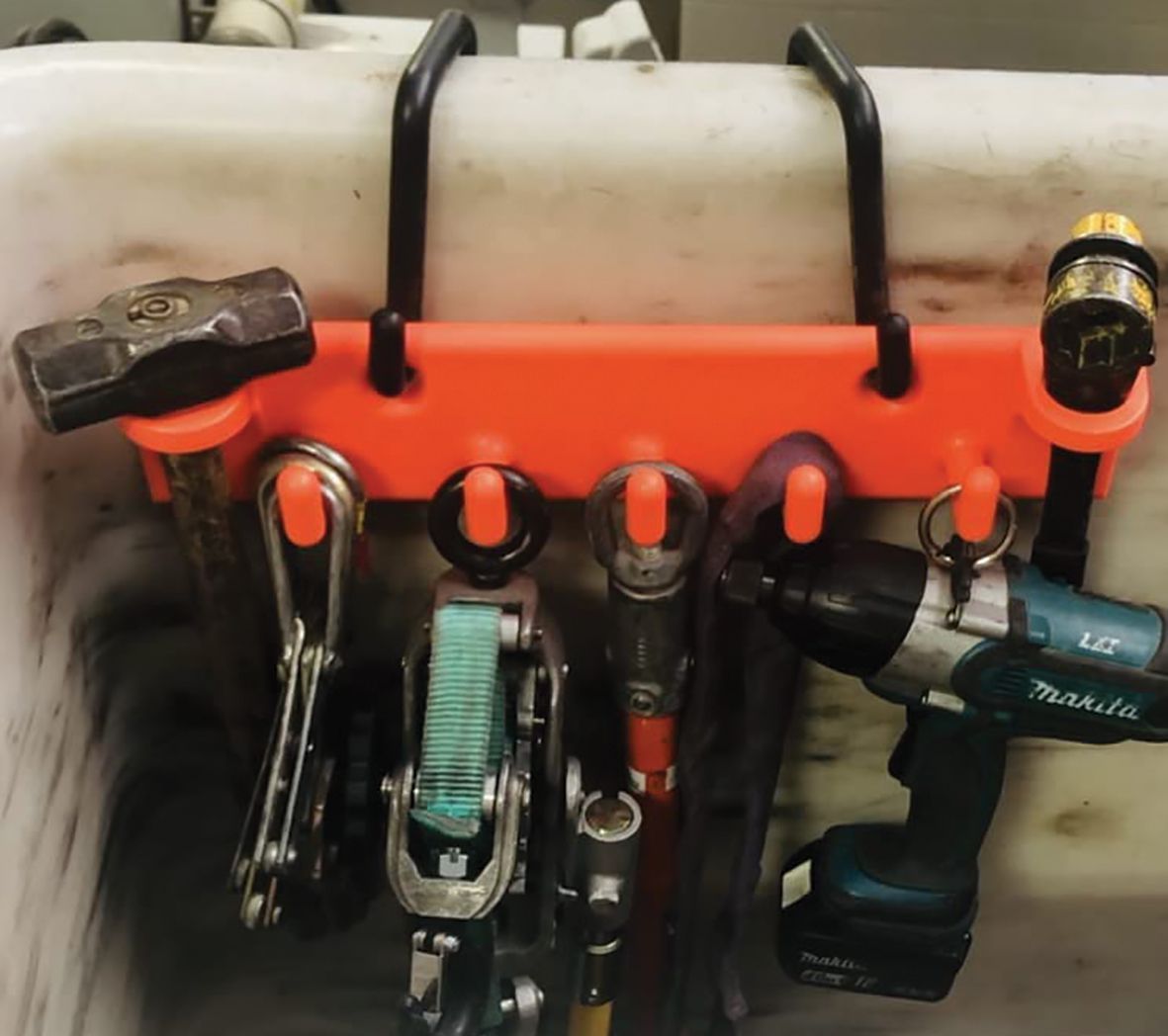 The Big Rack Tool Organiser (2x 75mm Hooks)